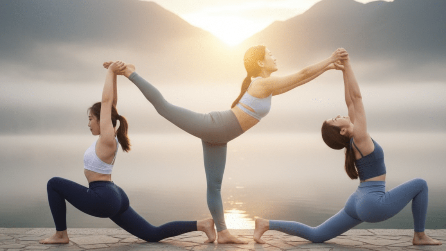 9 Three-People Yoga Poses to Try Based on Skill Level - My Fitness Yoga
