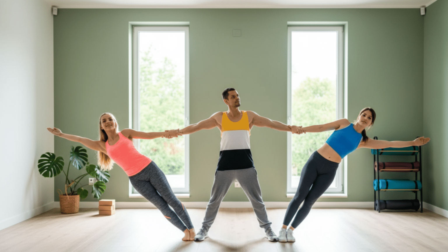 9 Three-People Yoga Poses to Try Based on Skill Level - My Fitness Yoga