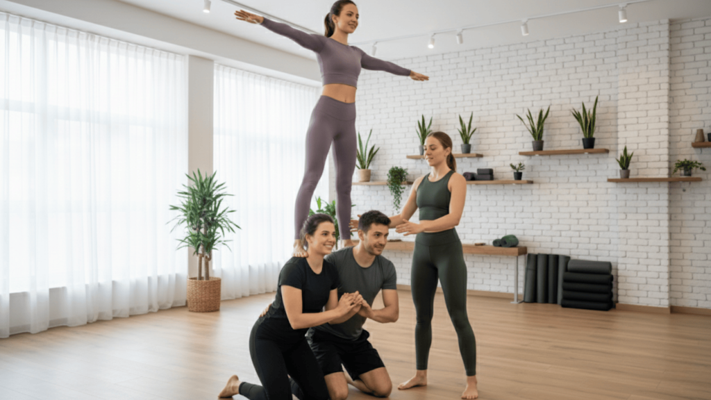 9 Three-People Yoga Poses to Try Based on Skill Level - My Fitness Yoga
