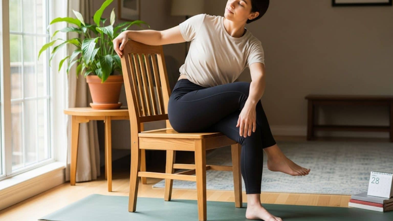 Your Week-by-Week Guide to the 28-Day Chair Yoga Challenge - My Fitness ...